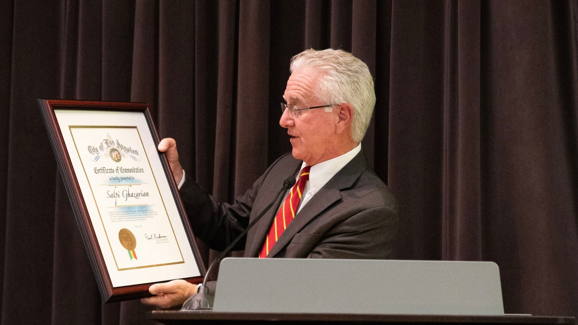 Salpi Ghazarian Retires From USC After 10 Years of Transformative Leadership