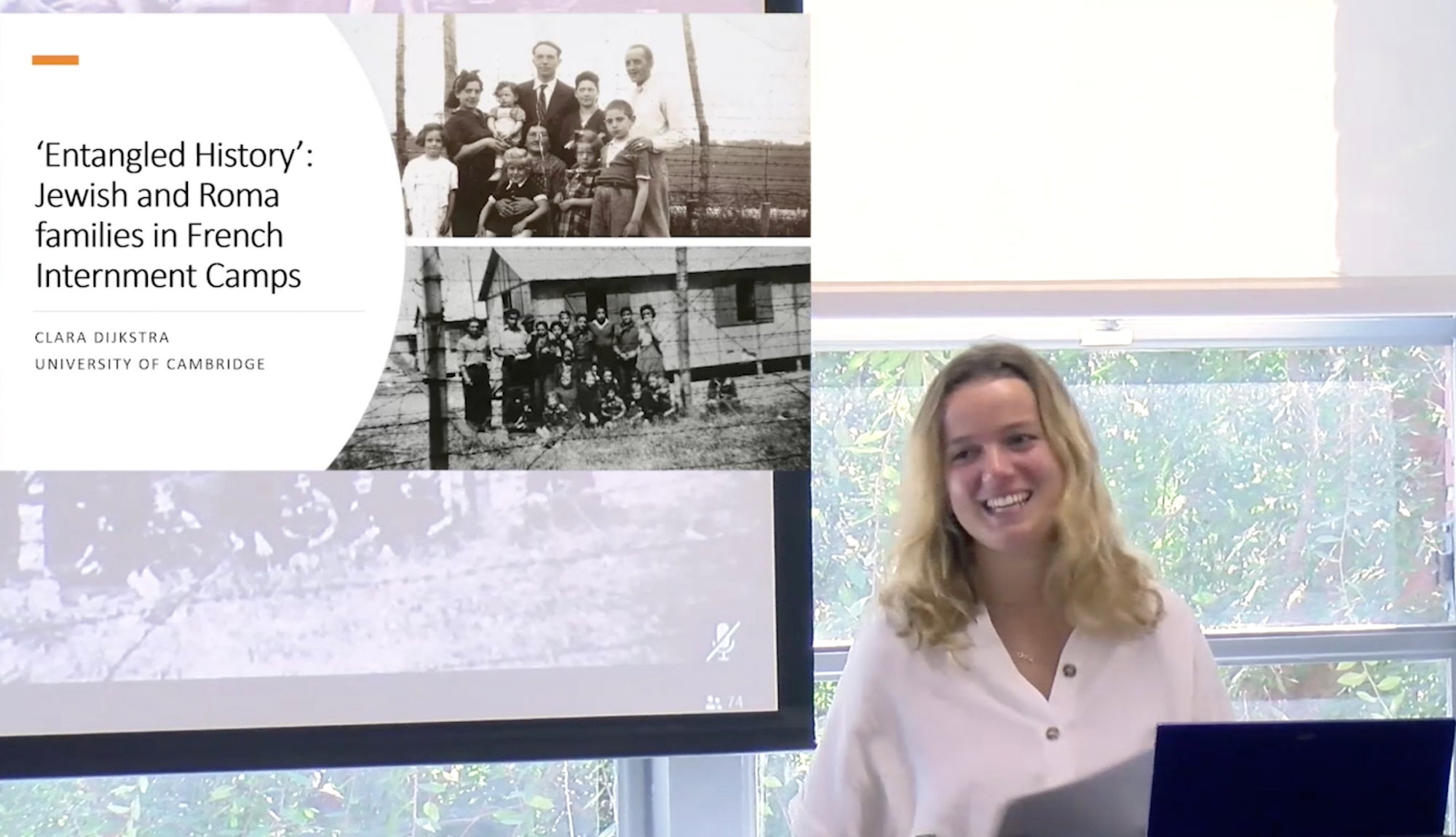 Katz Fellow Clara Dijkstra Presents on Jews and Roma in French Internment Camps - Center for ...