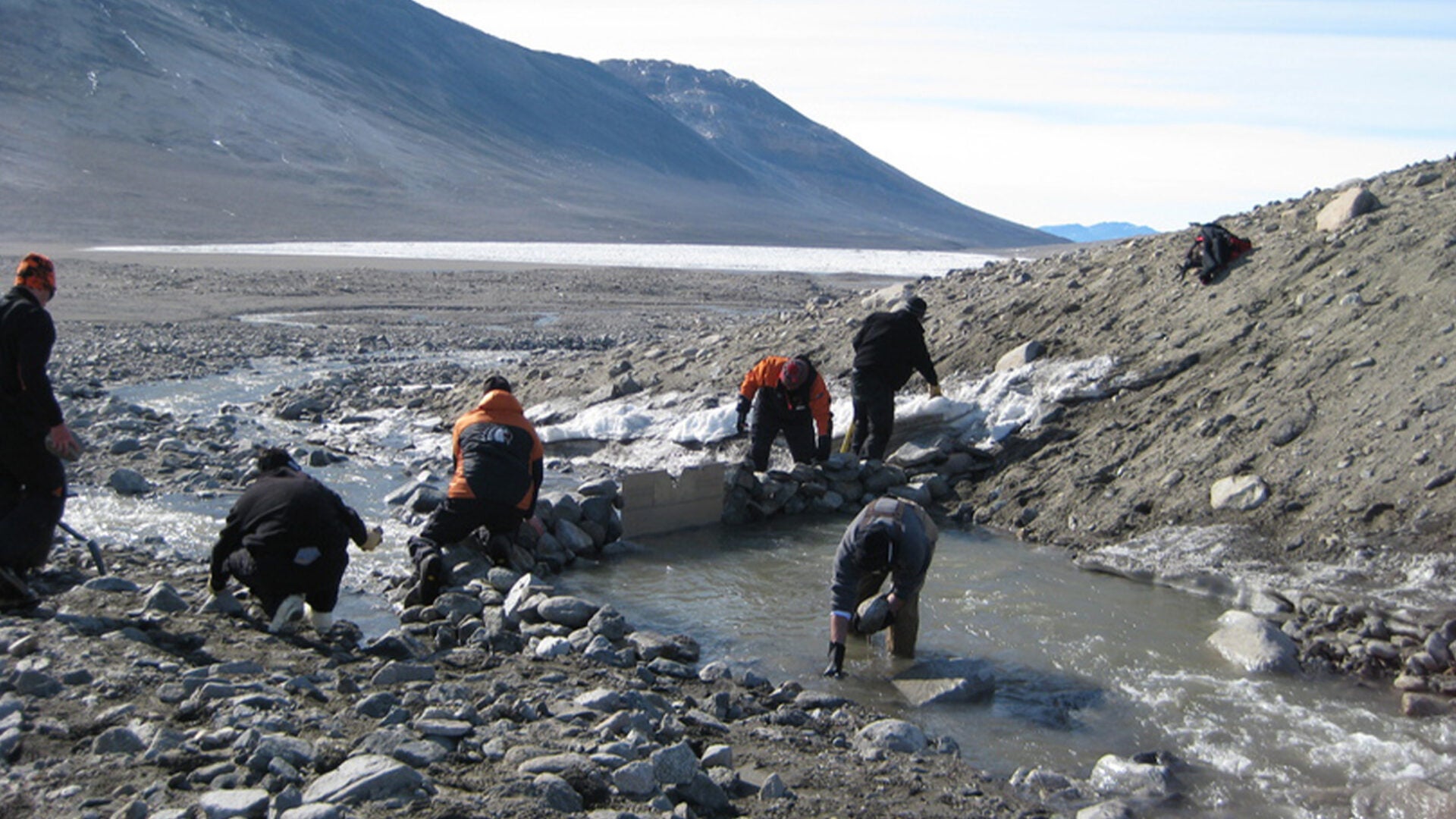 Antarctica field sampling - Capone Lab