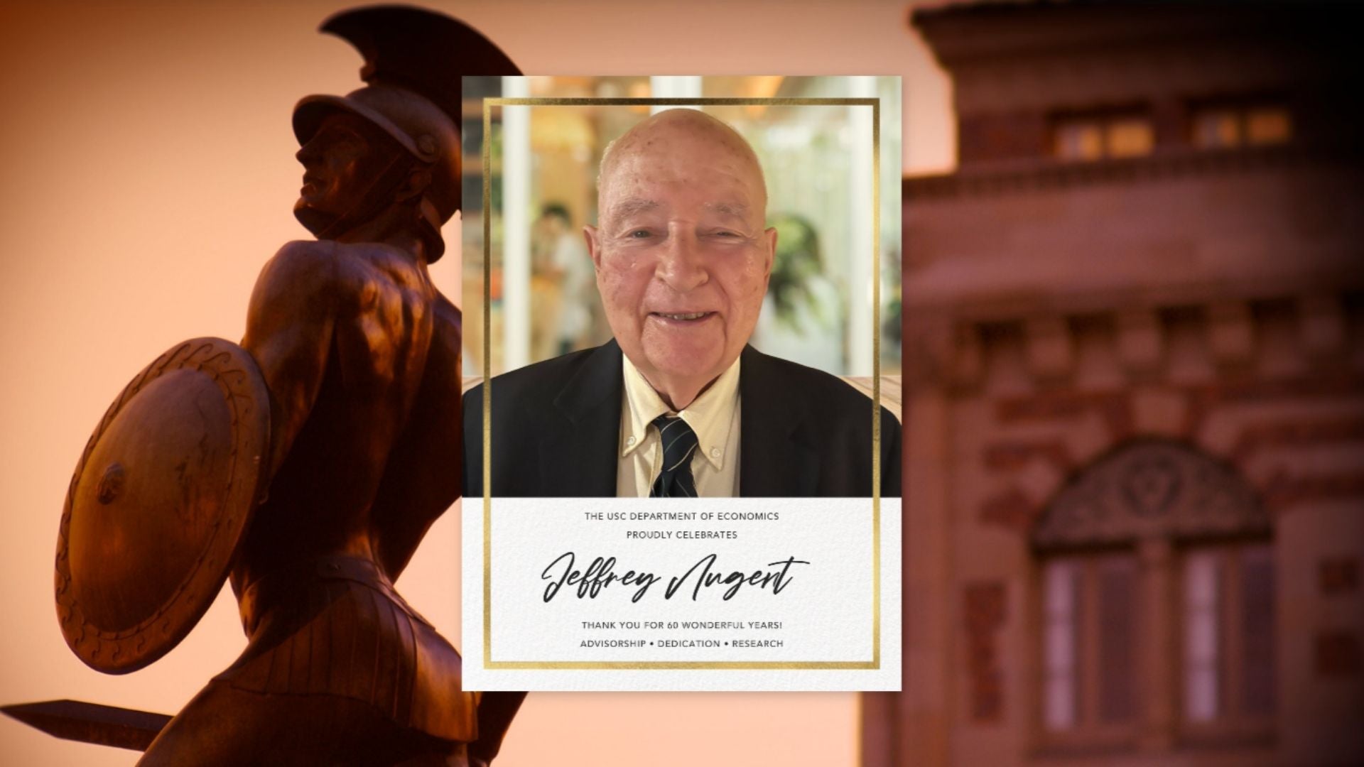 Professor Jeffrey Nugent Retires after 60 years of Advisorship ...