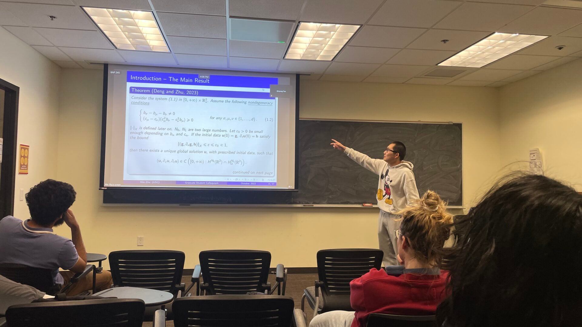 Graduate Colloquium - Mathematics Graduate Student Association