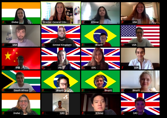 Zoom-based Model United Nations Simulation - Teaching at Dornsife