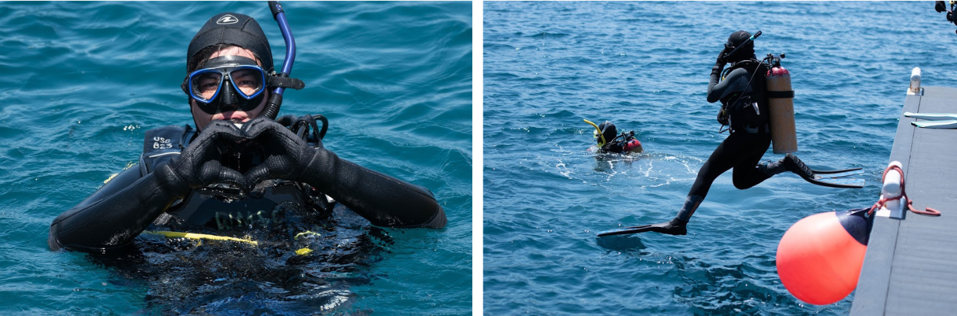 Scientific Diving Discovery Program students overcome challenges ...